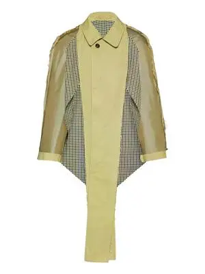 MAISON MARGIELA Décortiqué Trench With Scarf - Green