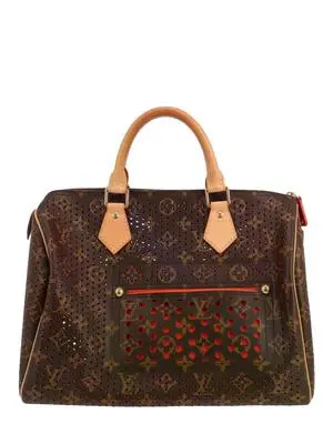 LOUIS VUITTON Speedy 30 Monogram Handbag - Brown