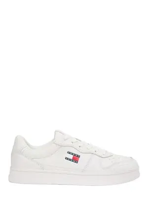 Tommy Hilfiger Logo-patch Sneakers - White
