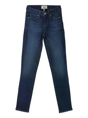 Paige Five-pocket Skinny Jeans - Blue