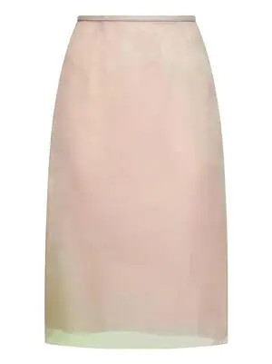 BLANCA VITA Fitted Skirt - Neutrals