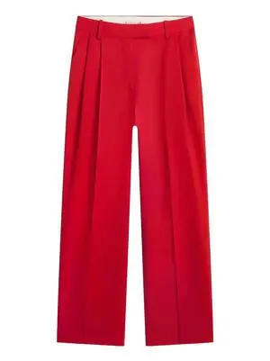 Tommy Hilfiger Pleated Trousers - Red