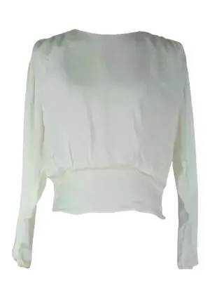 Sandro Long-sleeved Blouse - White