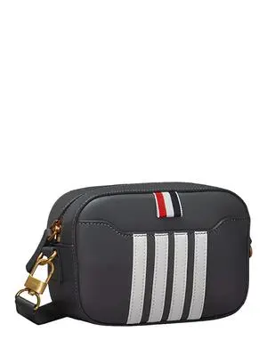 Thom Browne Stripe Satchel - Grey