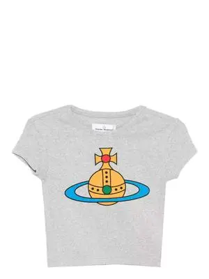 VIVIENNE WESTWOOD Orb Baby Peru T-shirt - Grey