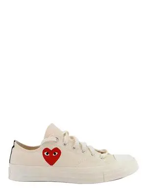 CONVERSE X COMME DES GARONS PLAY Chuck 70 Heart-motif Sneakers - Neutrals