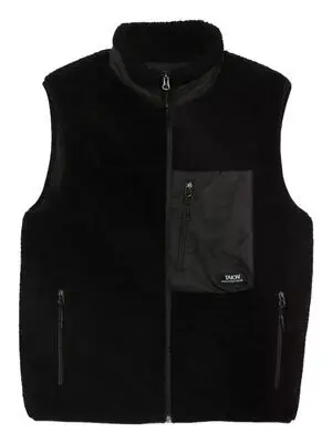 Taion Zip-up Gilet - Black
