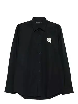 Karl Lagerfeld Logo Detail Shirt - Blue