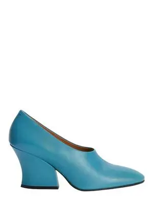 JIL SANDER Leather Pumps - Blue