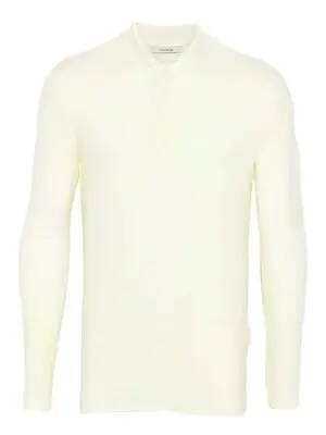 ENTIRE STUDIOS Long-sleeve Polo Shirt - Yellow