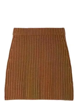 ERIC BOMPARD Ribbed Mini Skirt