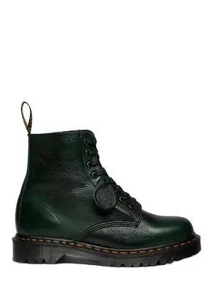 Dr. Martens 1460 Pascal Lace-up Leather Boots - Green
