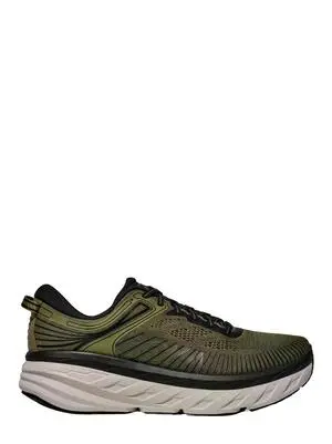 HOKA Bondi Textured Sneakers - Green