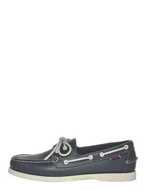SEBAGO Leather Boat Shoes - Blue