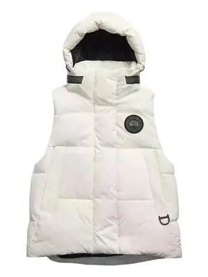 Canada Goose Hooded Padded Waistcoat - Neutrals