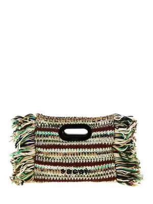 Sacai Fringe Shopping Bag - Neutrals
