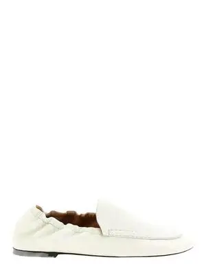 ODISSI Elastic Back Loafers - White