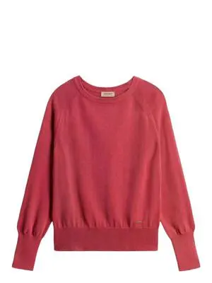 Woolrich Ribbed-knit Raglan-sleeves Sweater - Red