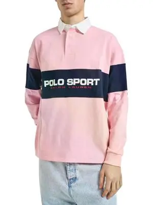 Polo Ralph Lauren Colourblock Polo - Pink