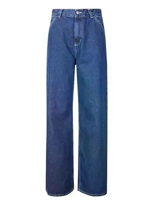 Carhartt Work In Progress Jens Stonewashed Jeans - Blue