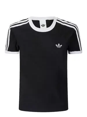Adidas 3-stripes Crew Neck T-shirt - Black