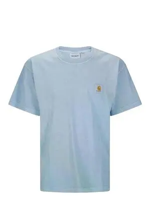 Carhartt Work In Progress Nelson Crew-neck Logo T-shirt - Blue