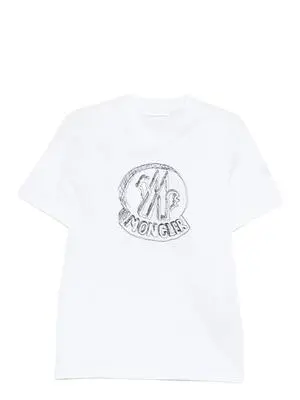Moncler Logo T-shirt - White