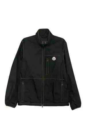 Moncler Logo-patch Zip Jacket - Black