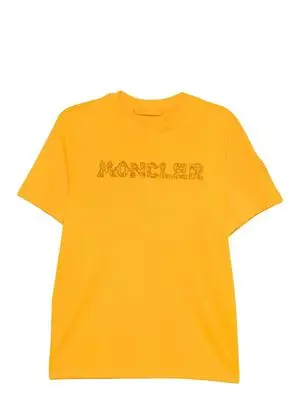 Moncler Logo T-shirt - Orange