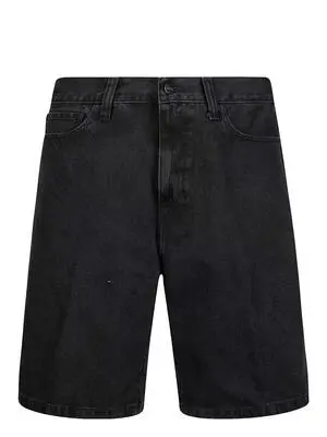 Carhartt Work In Progress Five-pocket Bermuda Shorts - Black
