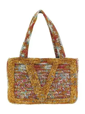 Valentino Garavani Medium Viva Superstar Tote Bag - Orange