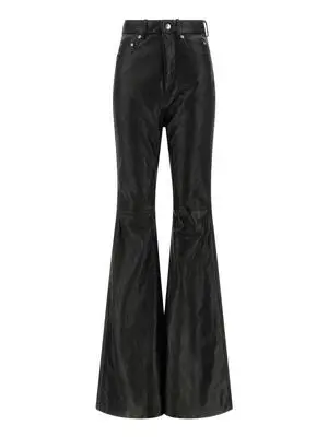 Rick Owens Bolan Bootcut Trousers - Black