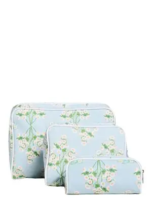 WEEZIE Lulie Wallace X Toiletry Bag Trio - Suzanna