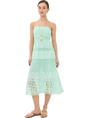 Temptation Positano Ruta Dress - Aqua