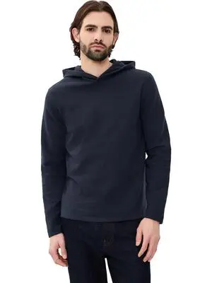 VINCE Double Face Pullover Hoodie