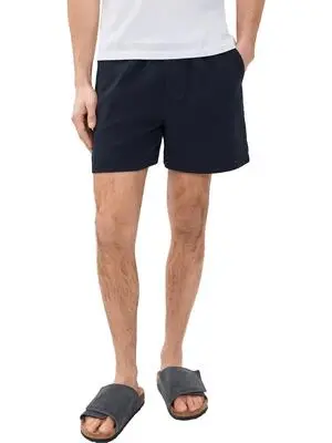 FRAME Open Weave Shorts - Dark Navy