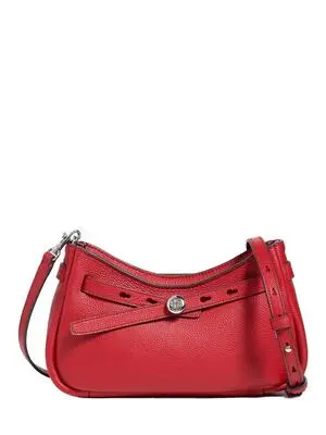 Tory Burch Romy Zip Top Crossbody Bag - Tory Red