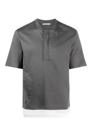 LOW BRAND Cotton T-shirt - Grey