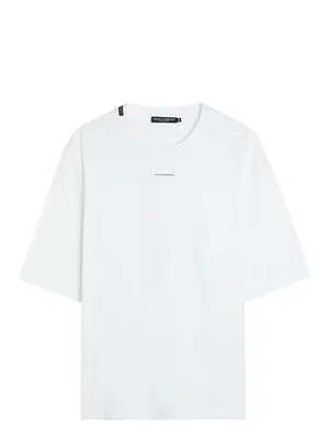 Dolce & Gabbana Logo-appliquéd Cotton T-shirt - White