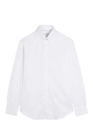 Brunello Cucinelli Cotton-poplin Shirt - White