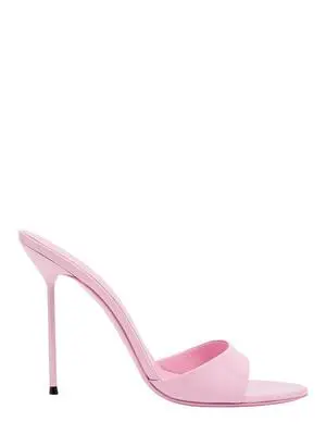 Paris Texas Lidia 105 Patent Leather Mules - Bright Pink