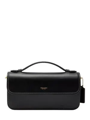 COACH Elora Leather Cross-body Bag - Black