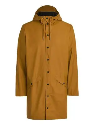 Rains Long Waterproof Jacket - Beige
