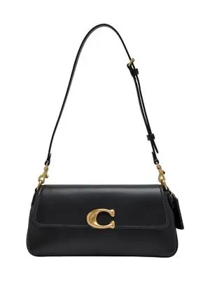 COACH Leather Shoulder Bag - Black