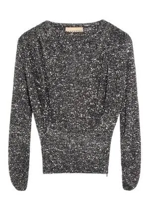 Valentino Garavani Valentino Sequin Thread Jumper Black/silver