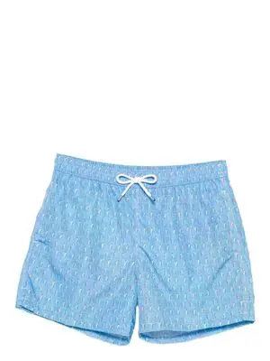 Fedeli Madeira Swim Shorts - Blue