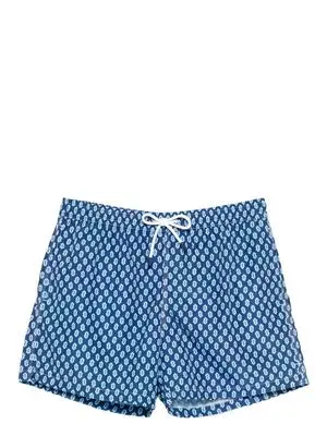 Fedeli Madeira Swim Shorts - Blue