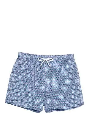 Fedeli Madeira Swim Shorts - Blue
