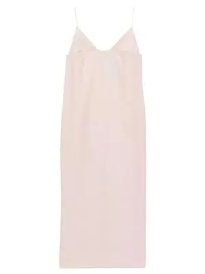 Brandon Maxwell Bridges Maxi Dress - Pink