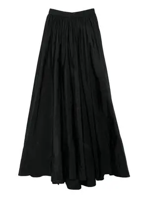 Elie Saab Gathered Maxi Skirt - Black